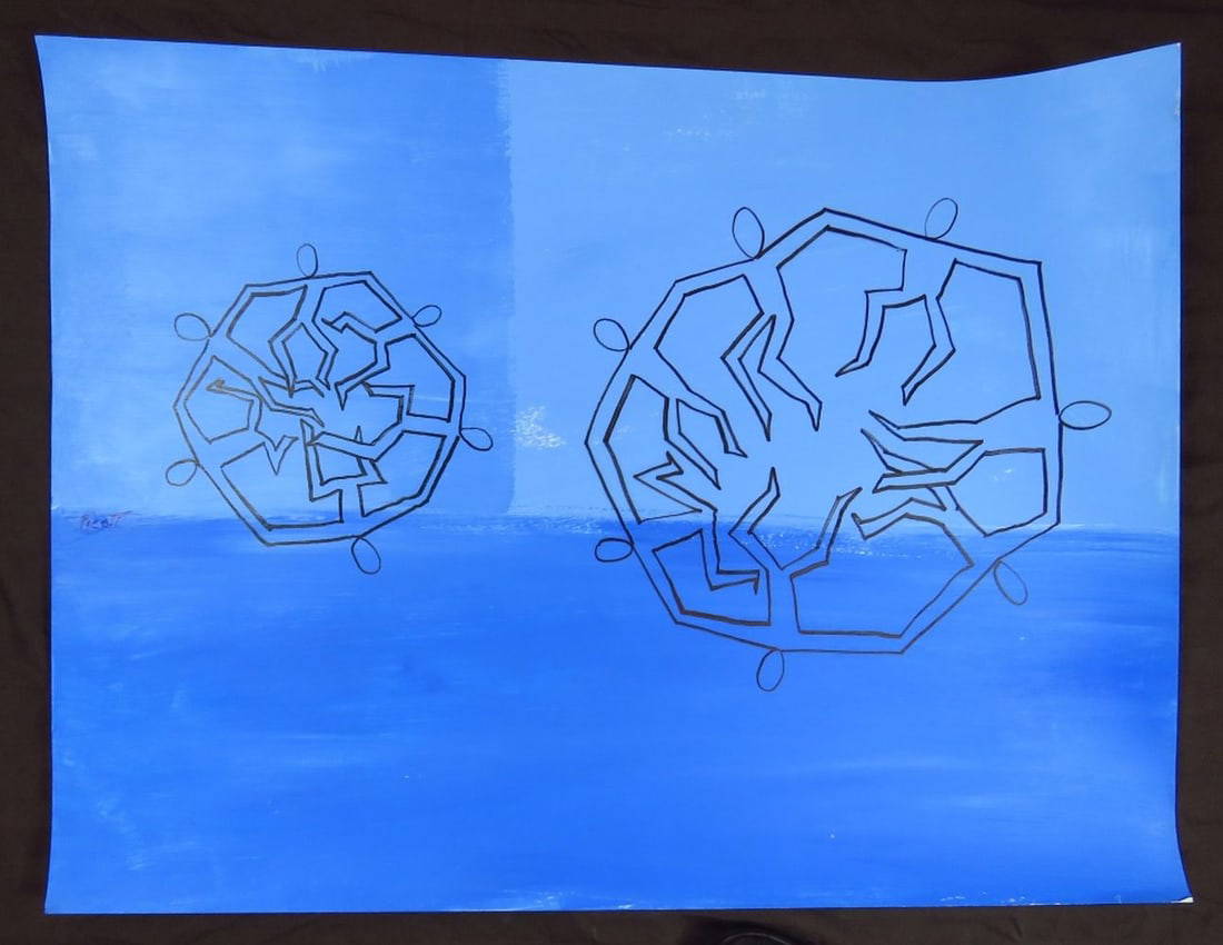 Rupert Picott Abstract Expressionist Painting Auction