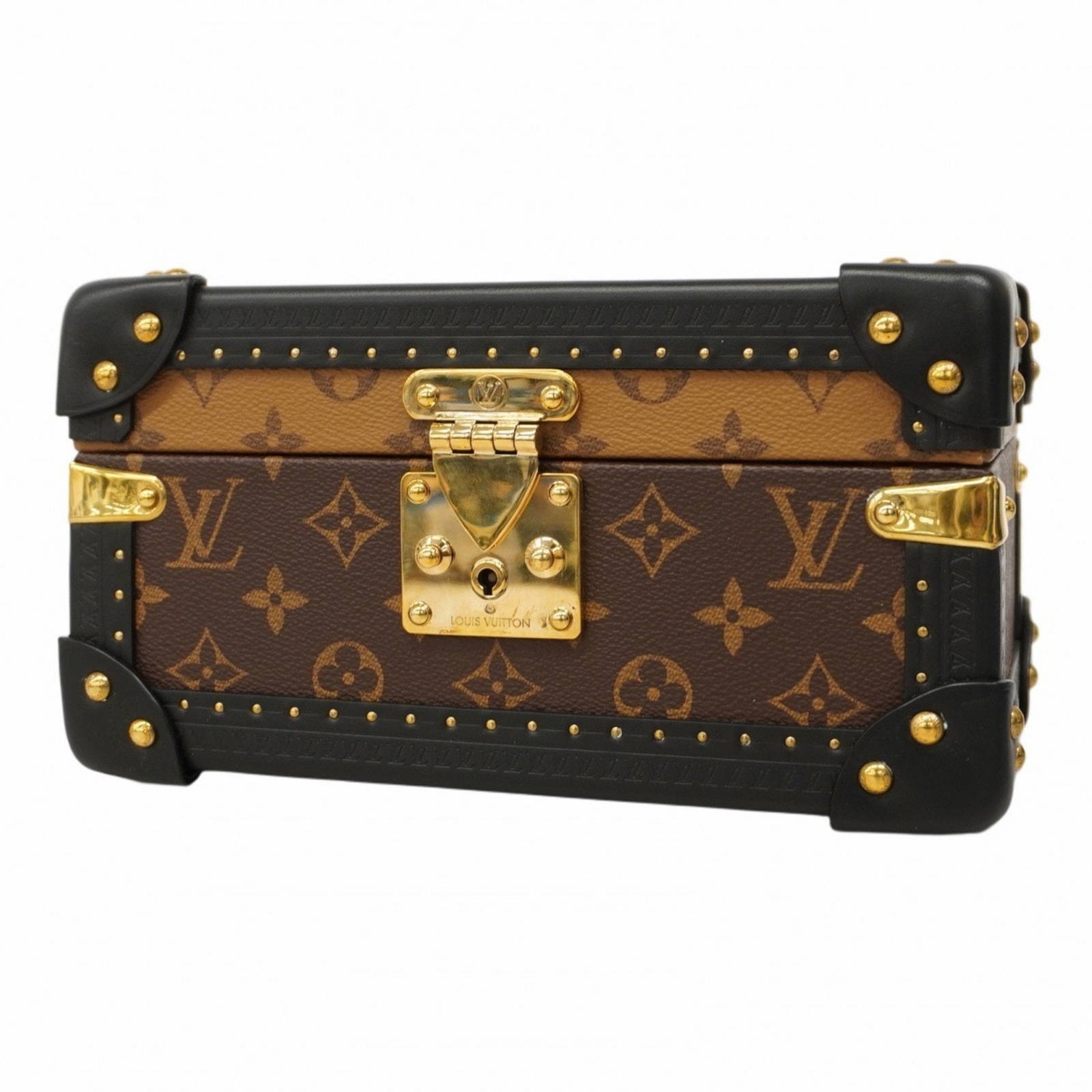 Louis Vuitton Trunk Case Monogram Reverse Coffret Tresor 24 M20094 ...