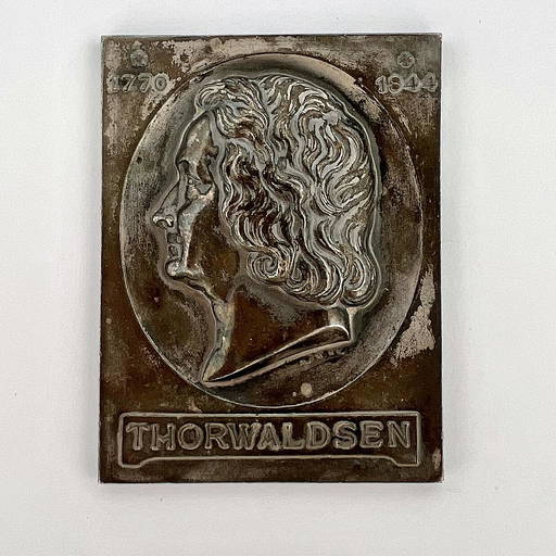 Relief Plaque With Portrait Of Thorwaldsen