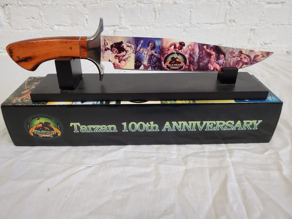 Tarzan 100th Anniversary Collectors Knife - Apr 25, 2020 | Wicked Good ...