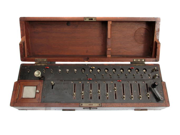 A Vintage Arithmometer Ludwig Spitz & Co