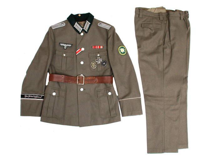 Wwii German Bundeswehr Edelweiss Officer Uniform