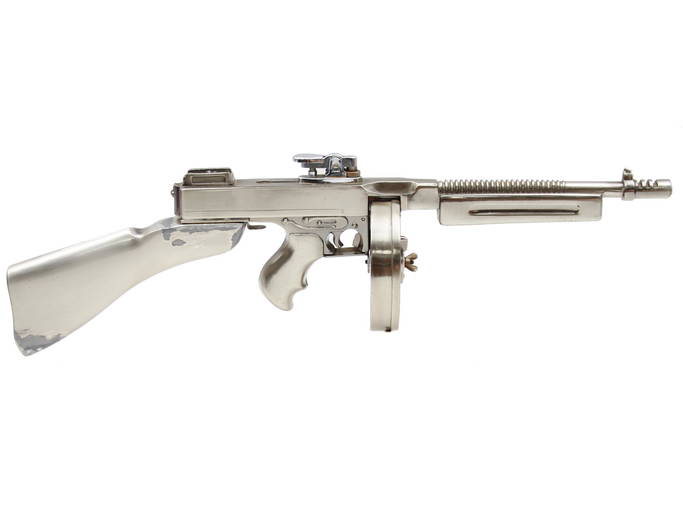 A Vintage Thompson Machine Gun Lighter
