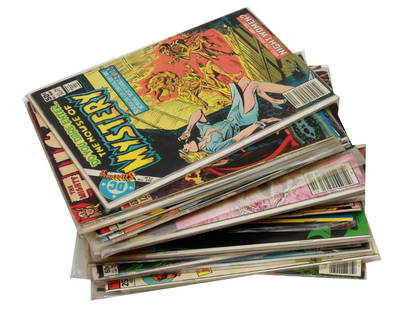 A Lot Of 56 Collectible Marvel, Dc And Other Comic