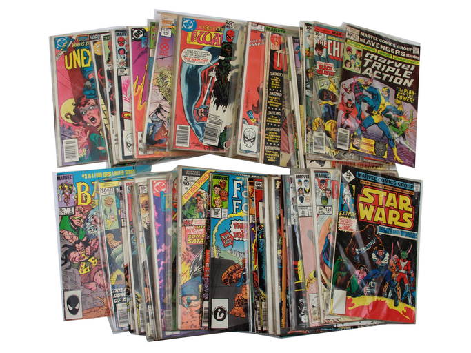 A LOT OF 57 MARVEL, DC AND OTHER COMIC BOOKS - Dec 18, 2021 | Antique ...