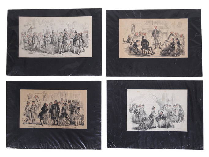 A SET OF DICKENS ETCHINGS BY BROWNE HABLOT KNIGHT (#0017) on Jan 15 ...