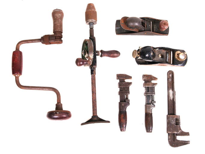 A COLLECTION OF SEVEN VINTAGE WOOD WORKING TOOLS - Jan 22, 2022 ...