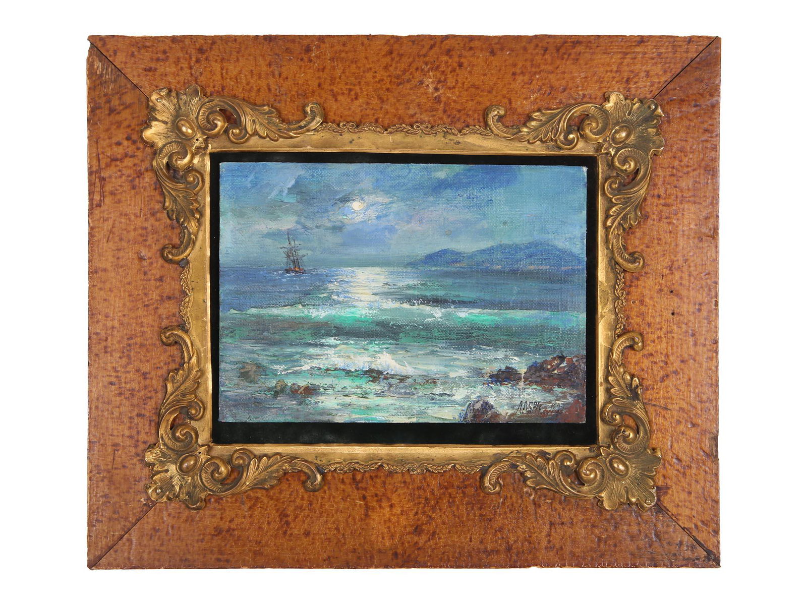 A RUSSIAN PAINTING NIGHT SEA BY LEV LAGORIO (#0114) on Jan 29, 2022 ...