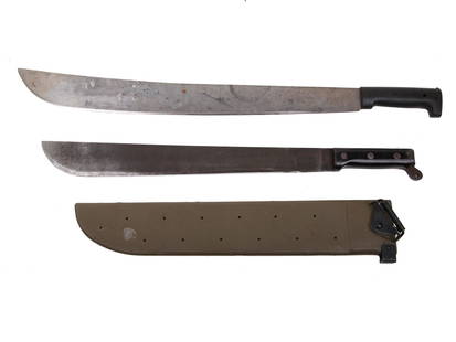 Vintage Ontario Knife U.s. Machete With Saw Back