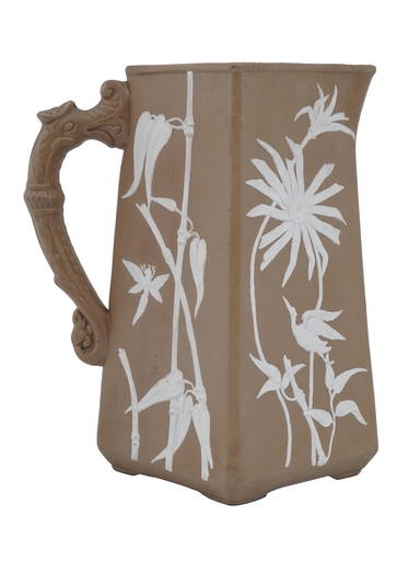 Antique English Dudson Style Jasperware Pitcher
