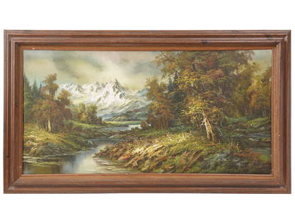 L. Harding, Oil Painting On Canvas