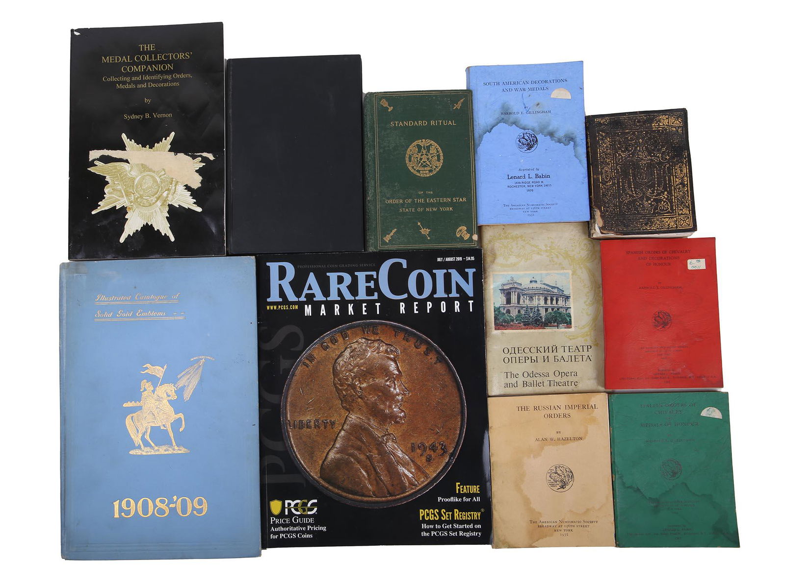 Antique And Vintage Numismatic Collectibles Books