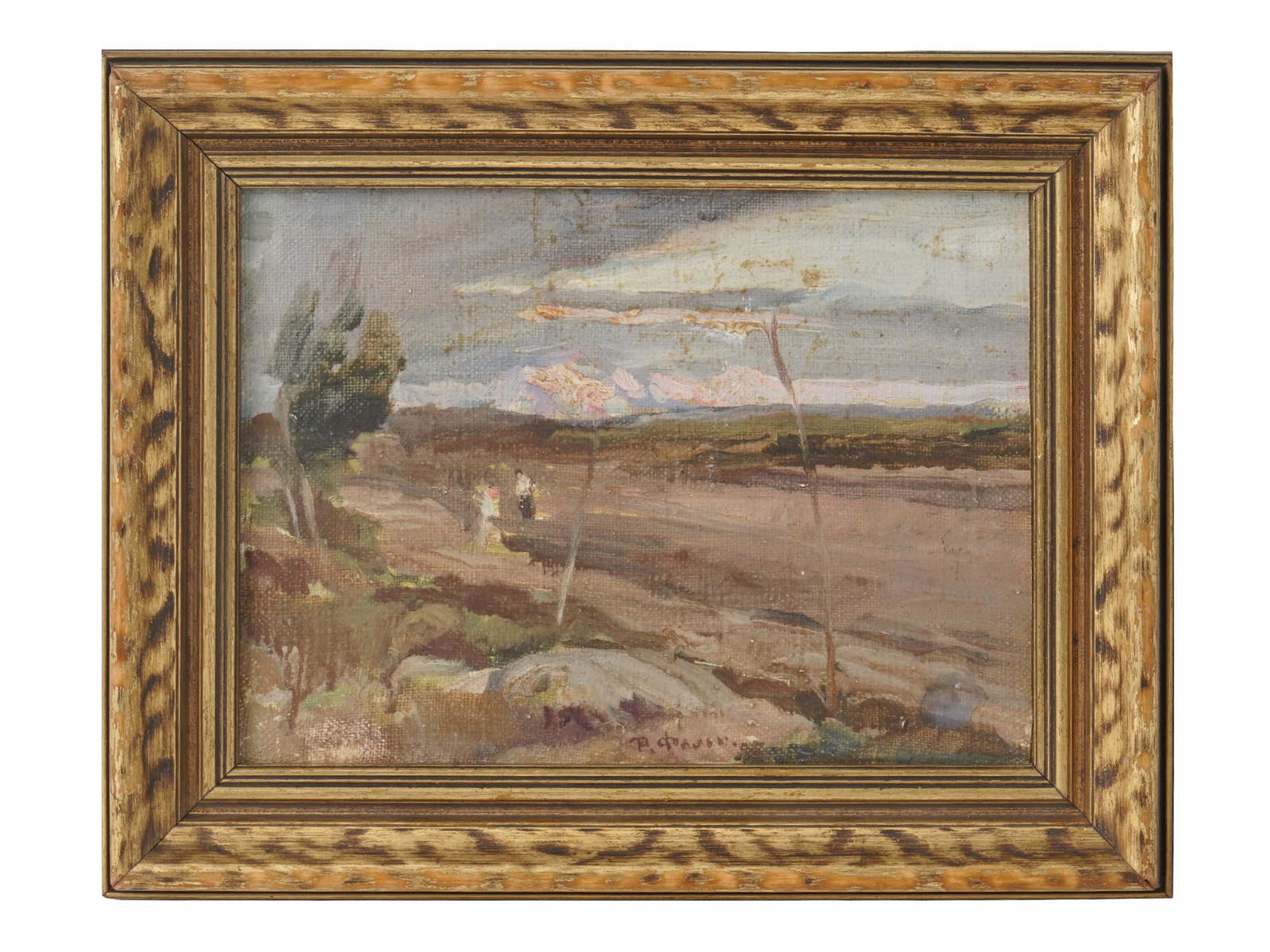 Russian Oil Painting Landscape By Robert Falk