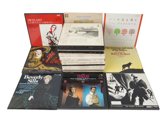 RARE VINTAGE OPERA CLASSICAL MUSIC VINYL RECORDS - Apr 23, 2022 ...