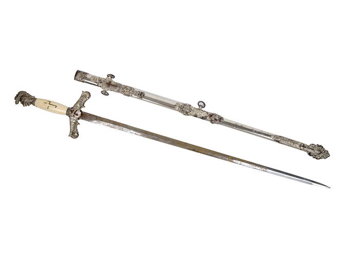 ANTIQUE MASONIC KNIGHTS TEMPLAR YORK RITE SWORD (#0443) on Sep 03, 2022 ...