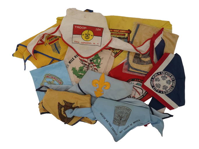 Vintage Boy Scouts Of America Neckerchiefs