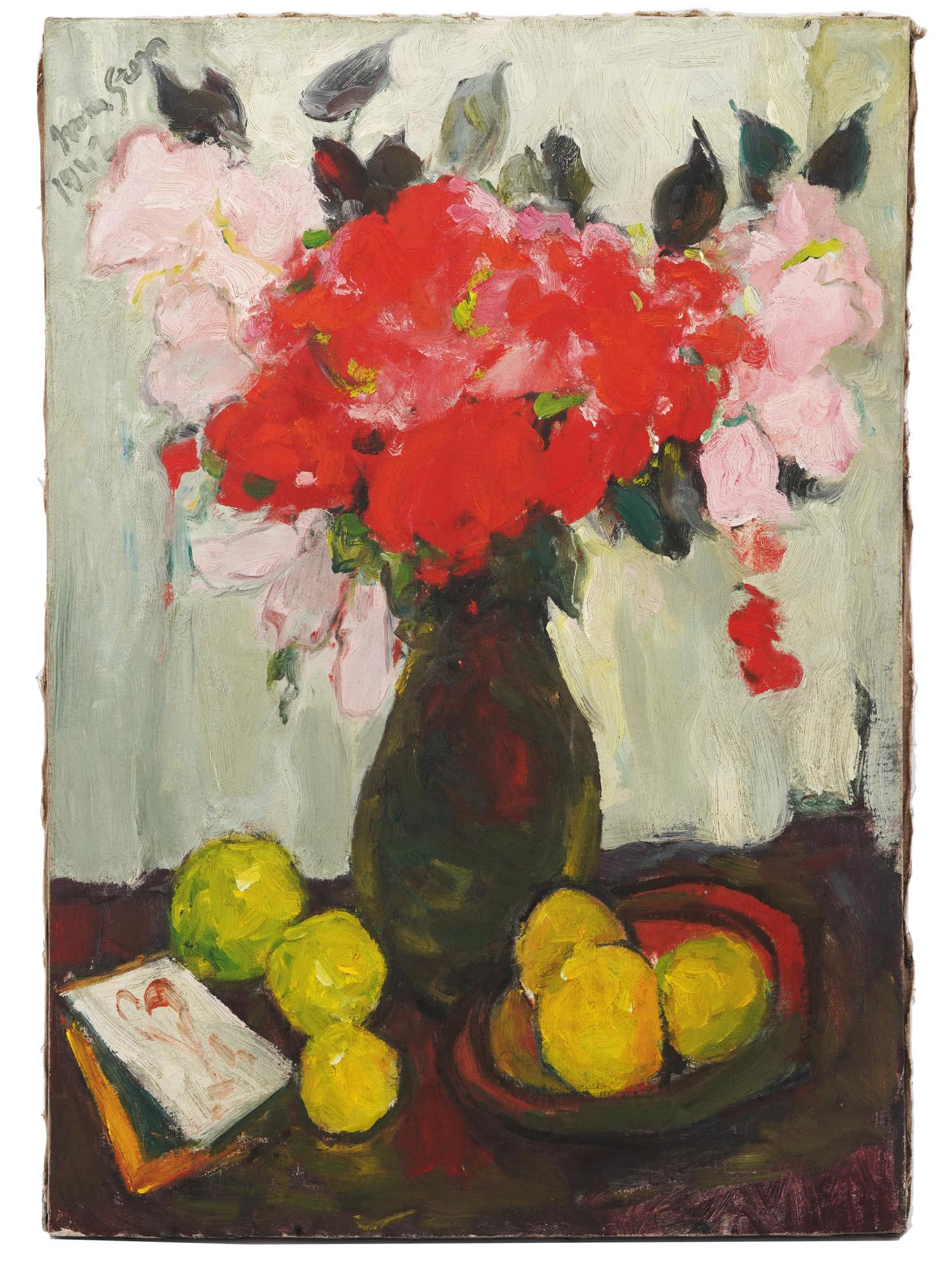 Irma Stern South African Still Life Oil Painting