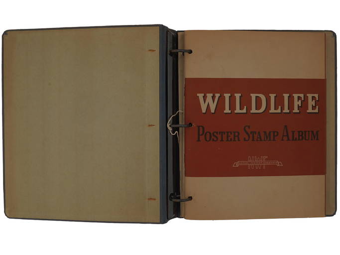 1939 Nwf American Wildlife Poster Stamp Album