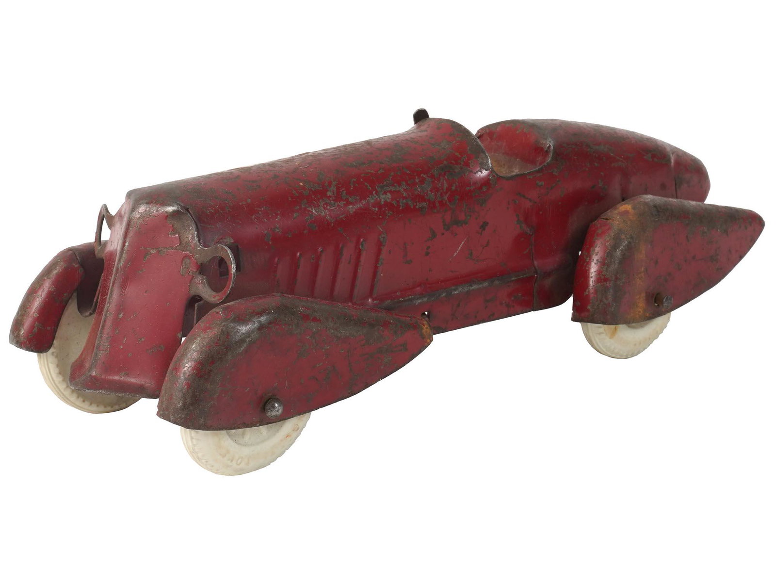 1930s Wyandotte Boat Tail Streamline Toy Race Car