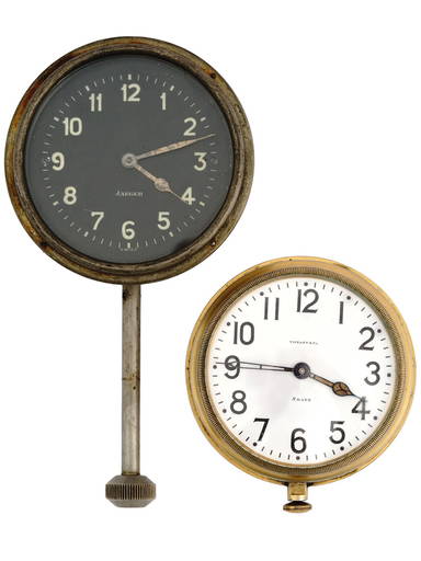 ANTIQUE CAR CLOCKS JAEGER AND TIFFANY AND CO (#0211) on Dec 17, 2022 ...