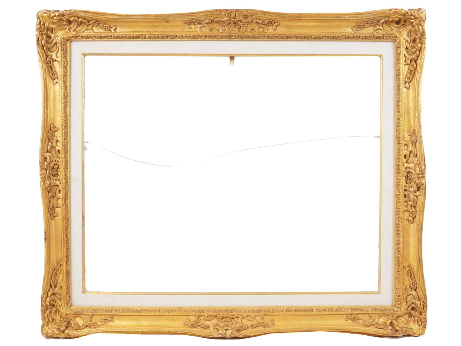 RECTANGULAR SHAPED VICTORIAN GILDED WOODEN FRAME (#0157) on Dec 24 ...