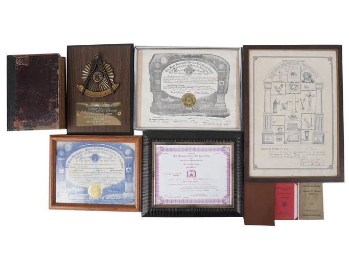 GROUP OF AMERICAN MASONIC AND PATRIOTIC DOCUMENTS - Dec 24, 2022 ...