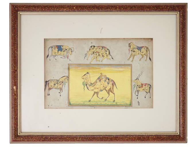 ANTIQUE INDIAN KAMASUTRA STYLE EROTIC PAINTING (#0112) on Jan 07, 2023 ...