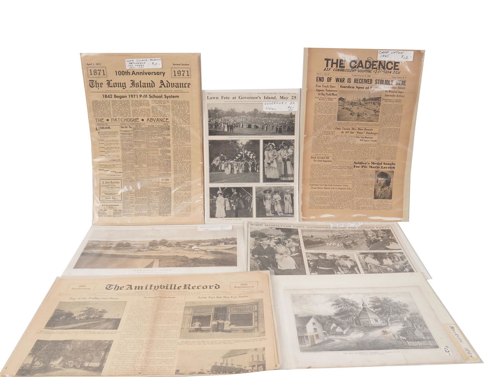 1900s Calendars And Us Local History Publications