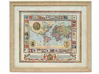 Munster World Map 1540 - Jan 25, 2020 | Arader Galleries in NY