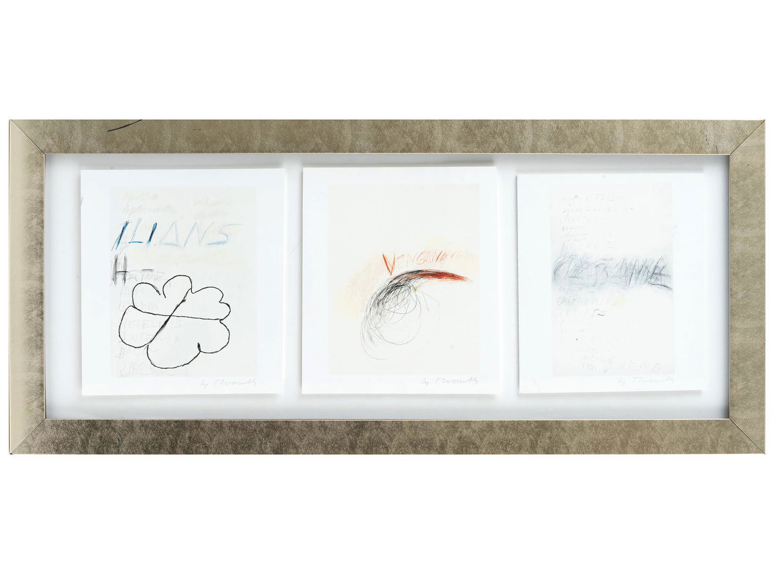 Set Of Fifty Days At Iliam Prints By Cy Twombly