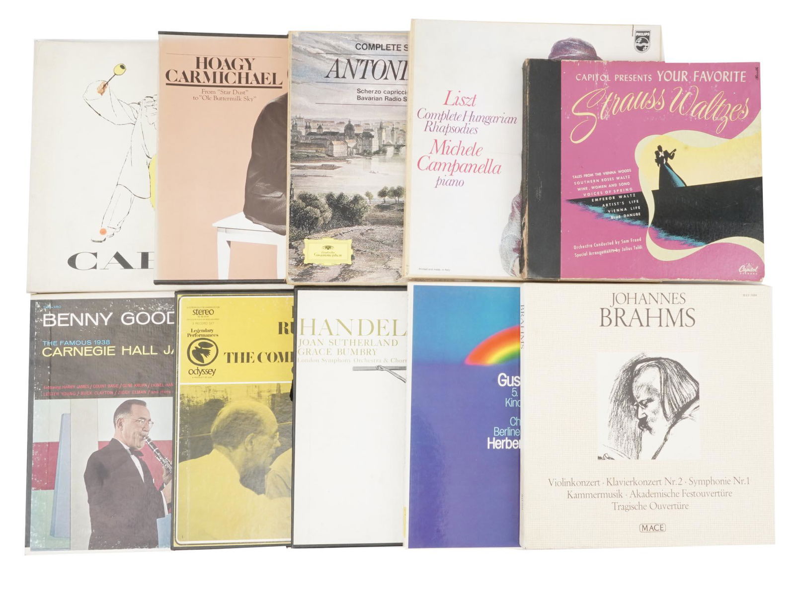 Vintage Classical Music Vinyl Albums