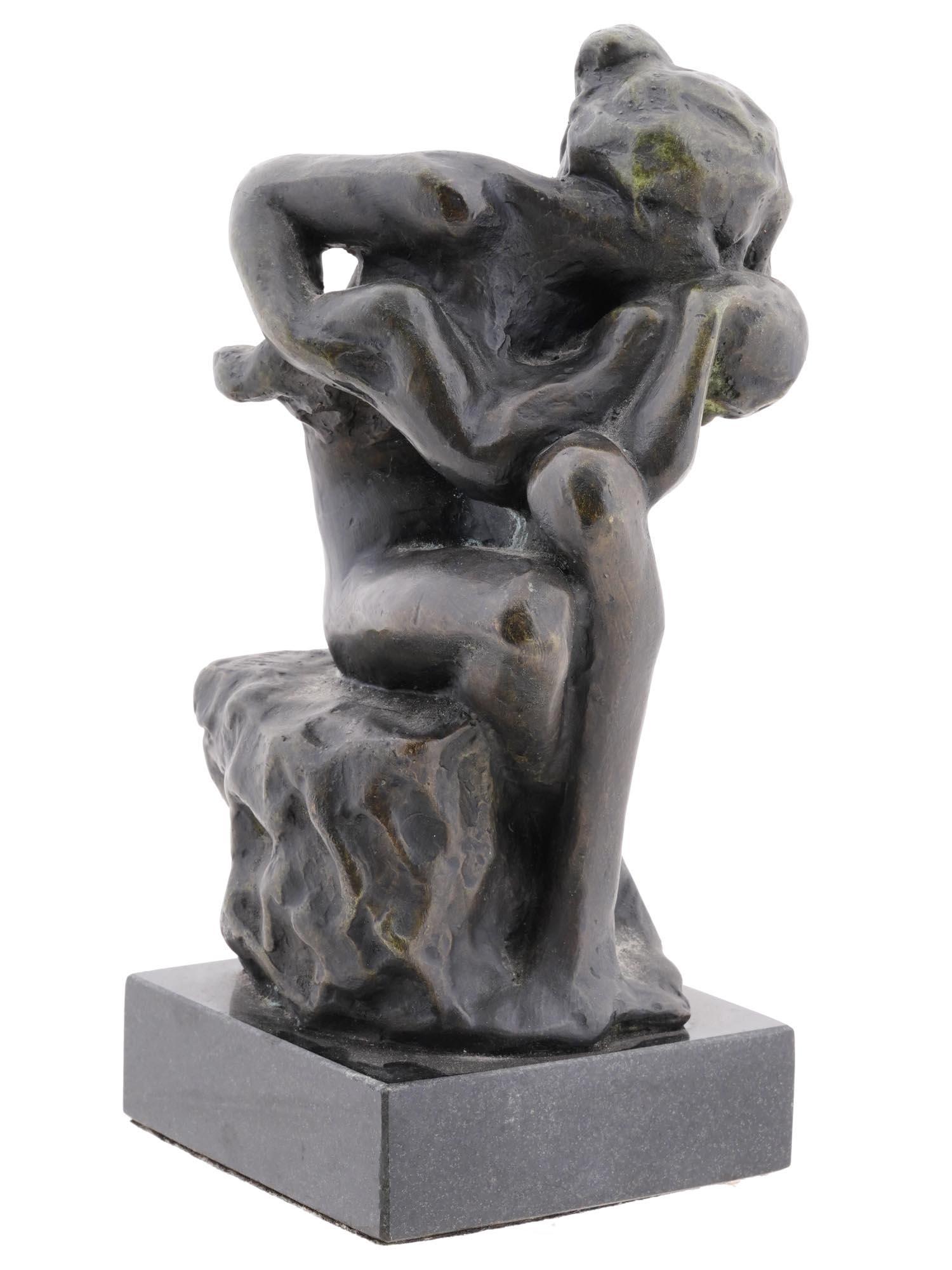 French Cast Bronze Sculpture After Auguste Rodin Auction