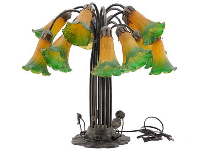 Tiffany Style Tulip Table Lamp