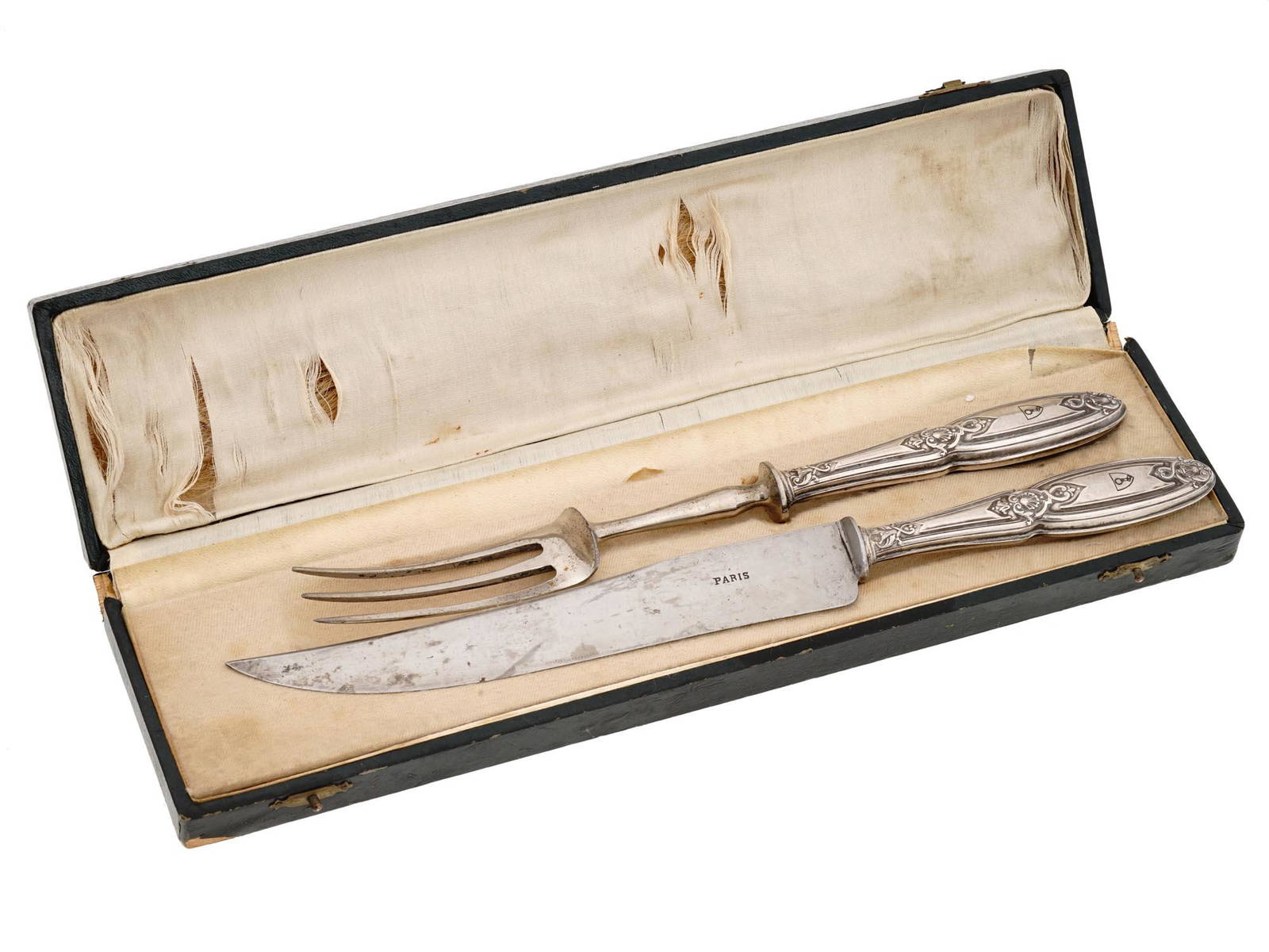Nazi Hermann Goerings French Meat Carving Set Auction
