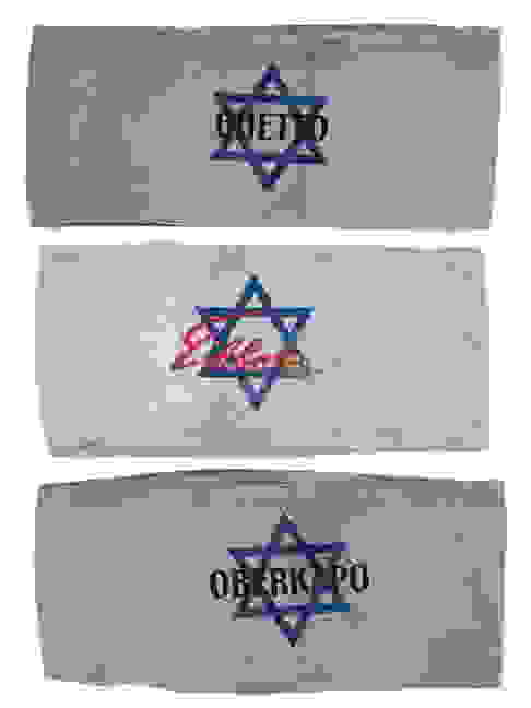 Group Of 3 Holocaust Jewish Ghetto Armbands Auction