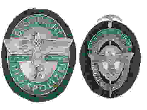 Wwii Nazi German 3rd Reich Mountain Troop Shields Auction