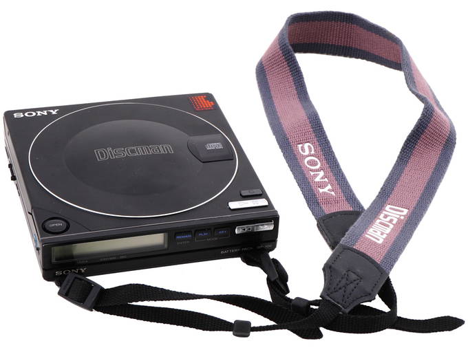 Sony Industrial Discman D10 Bp 100 Model Cd Player