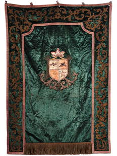 Embroidered British Coat Of Arms,