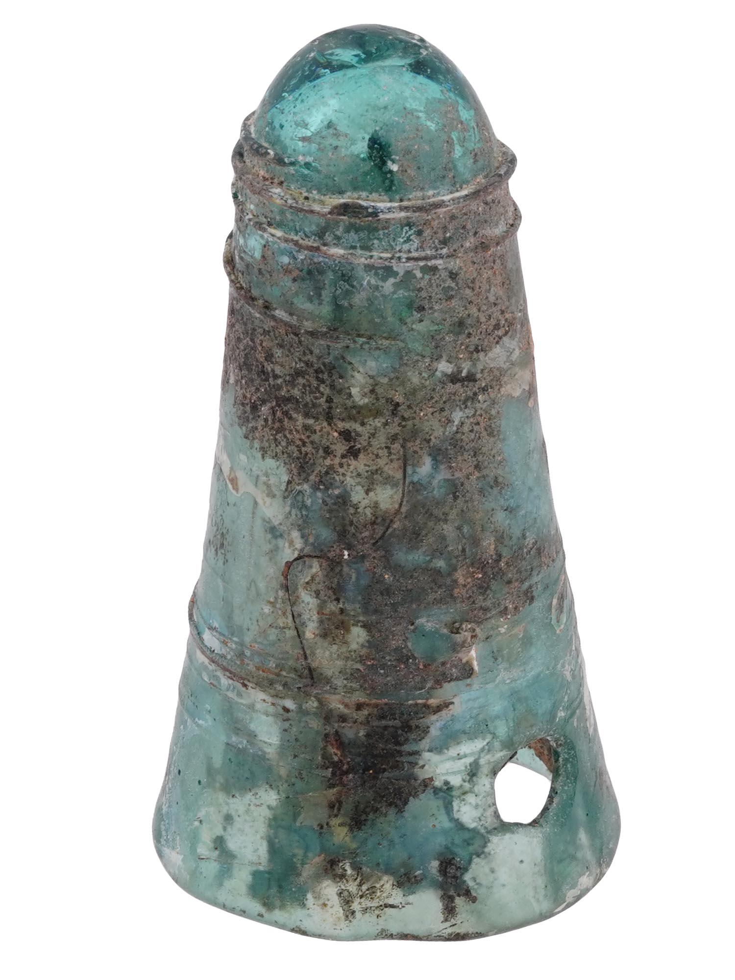 Ancient Roman Vial With Missing Handle 3rd C Ad Auction