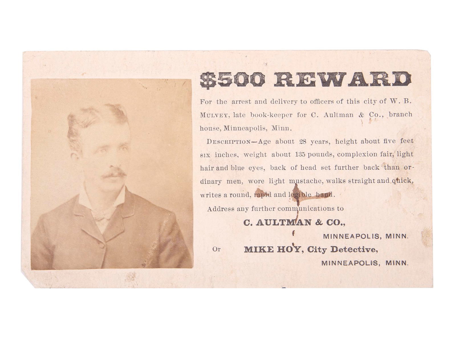 Rare Antique 1880s American Reward Postcard Auction