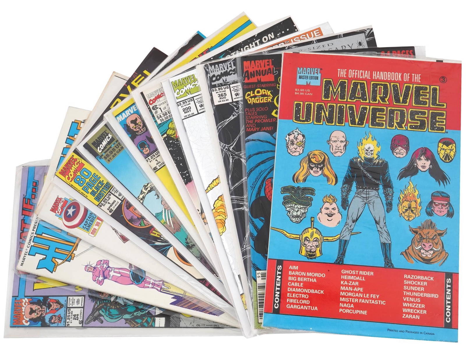 Vintage American Marvel Comics Magazine Issues Auction