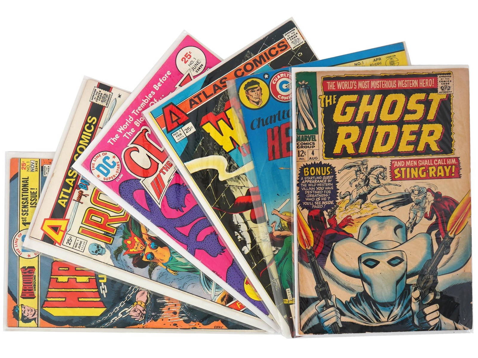 Vintage Comic Books 1960 To 1980 1st Issues 6 Pcs Auction