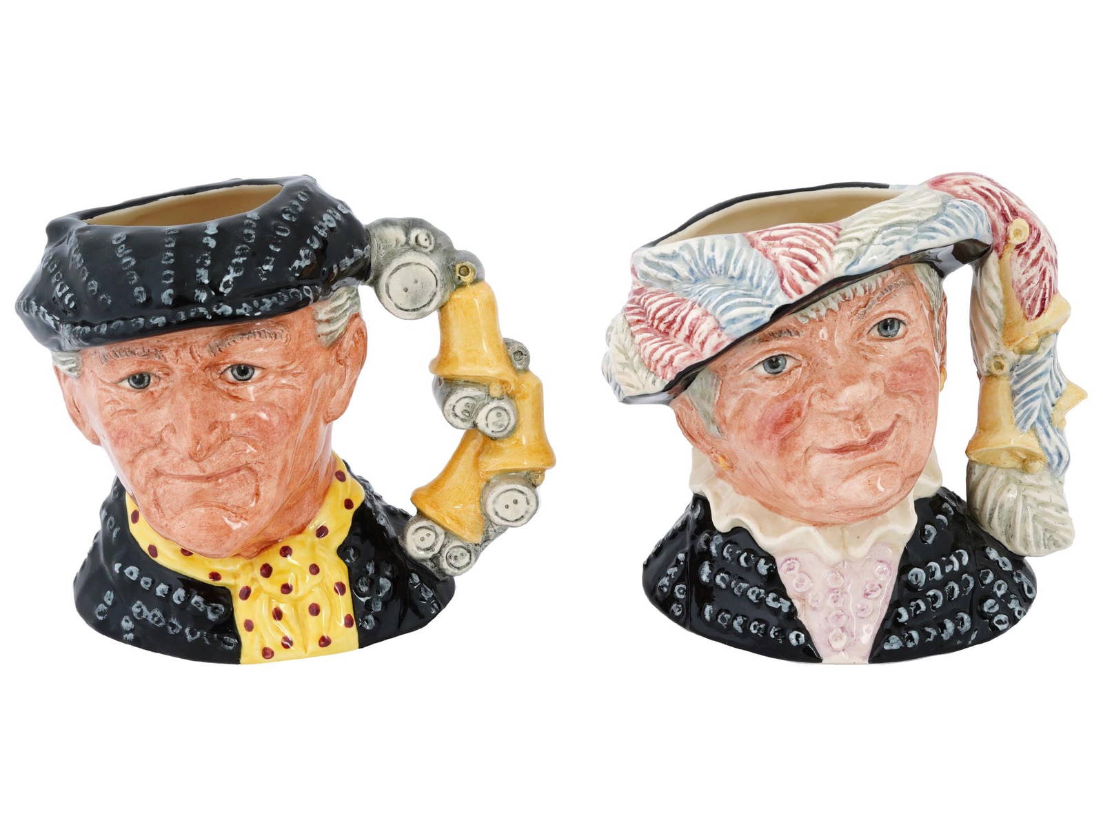 Vintage Royal Doulton Pearly King And Queen Pitchers Auction