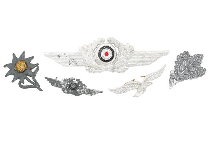 Set Of Wwii Nazi German Third Reich Military Badges