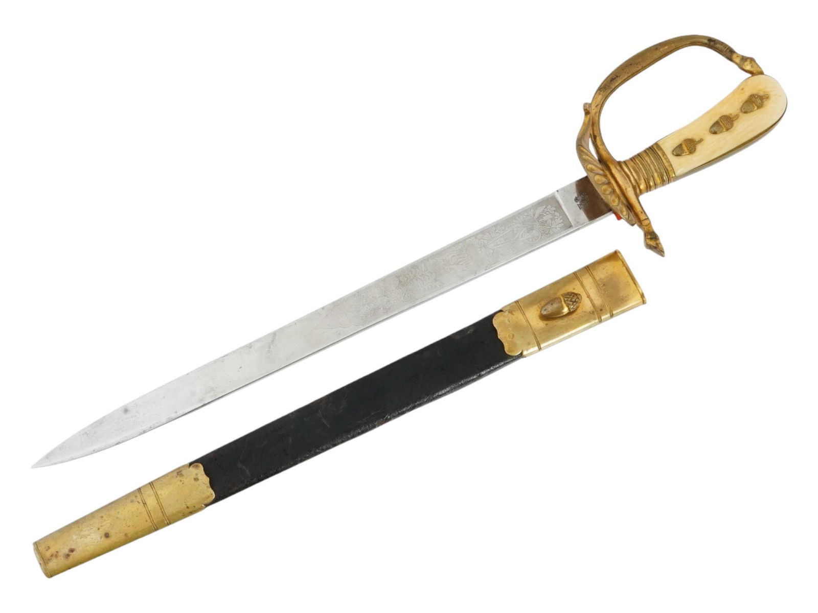 German Imperial Hunting Cutlass Dagger By Wkc Auction