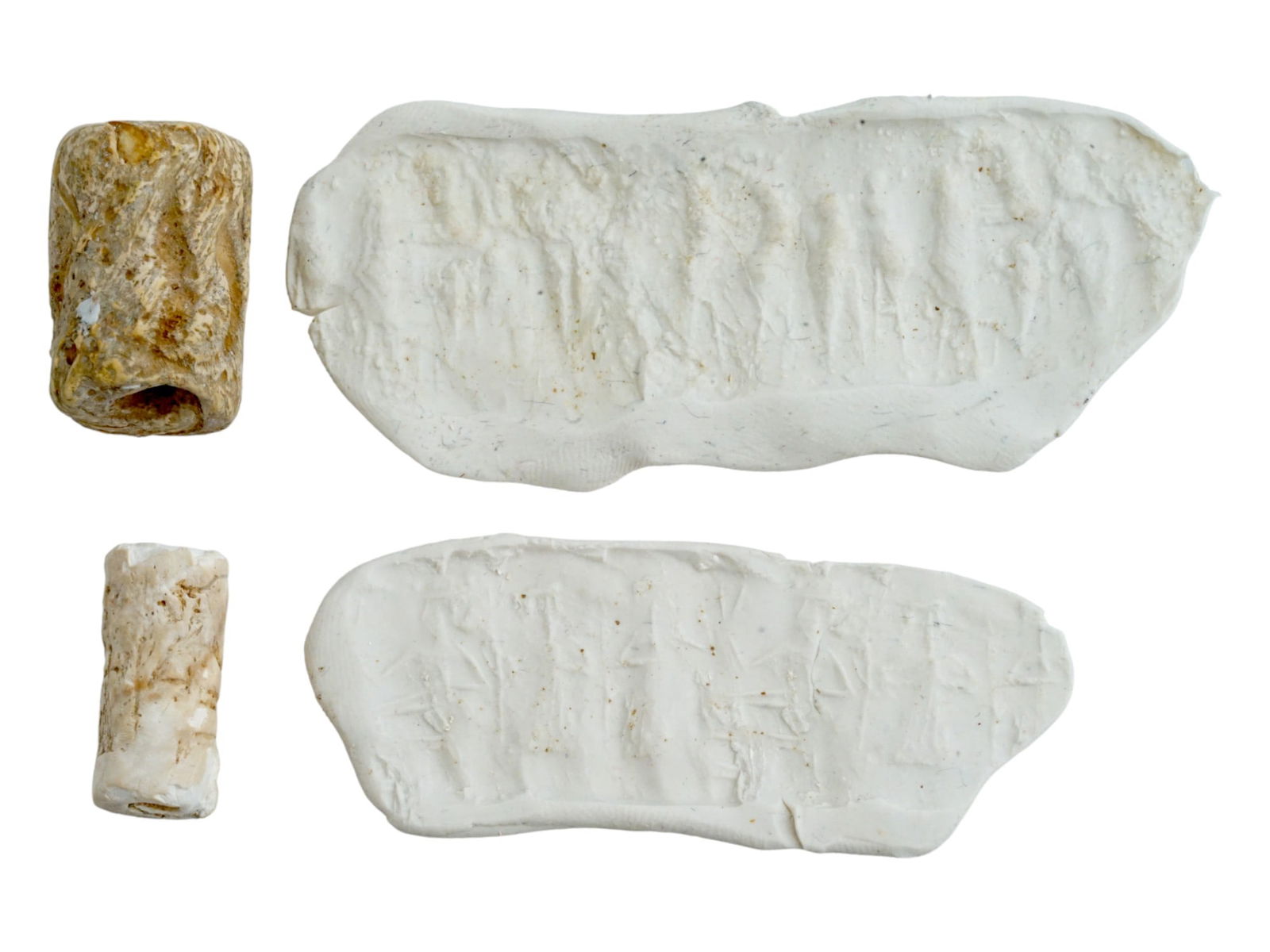 1st Millennium Bc Near Eastern Limestone Cylinder Seals Auction