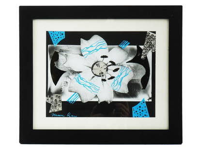 Man Ray Rayograph, Flowers