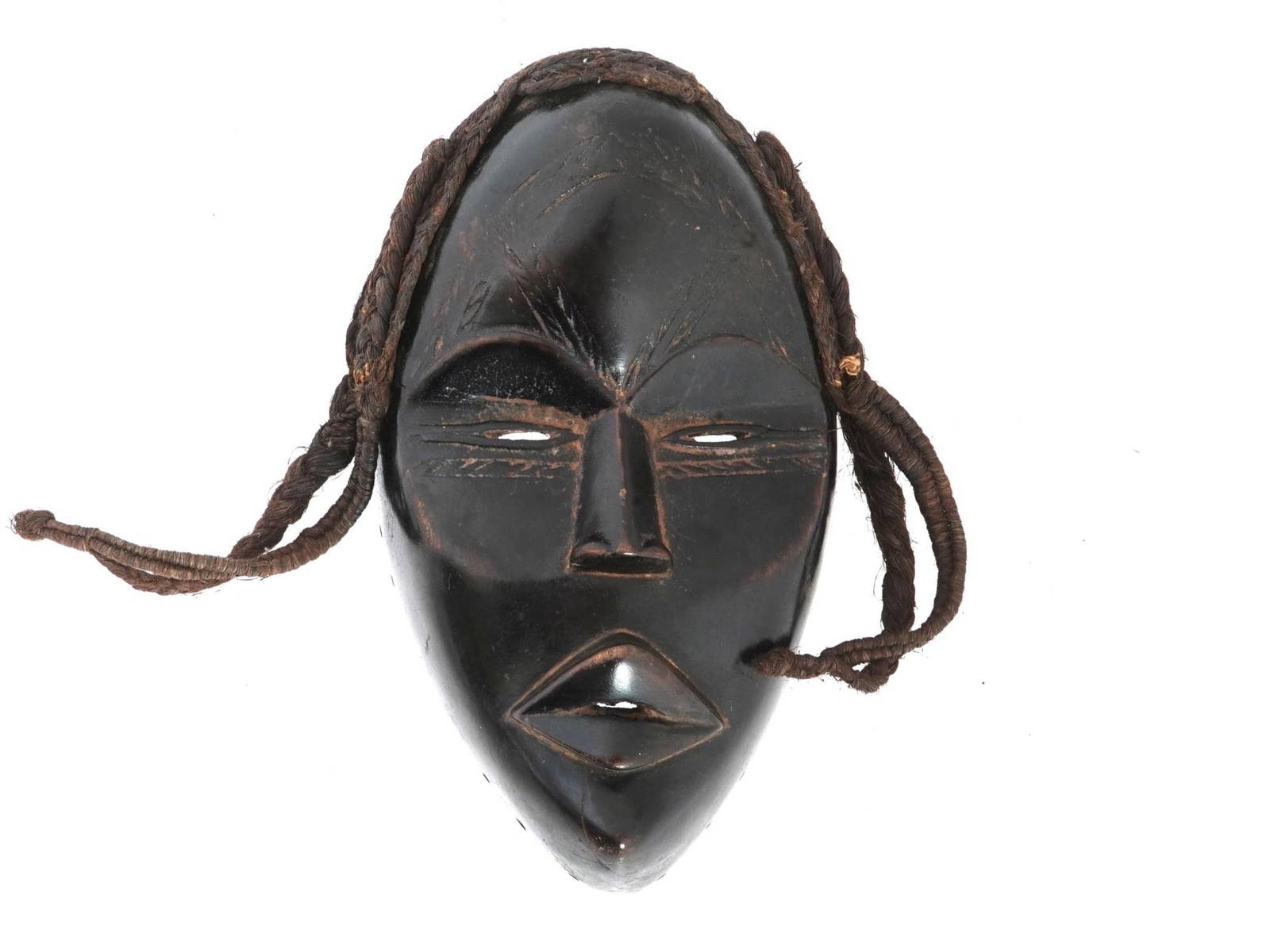 Antique African Carved Wood Mande Tribal Dan Mask Auction