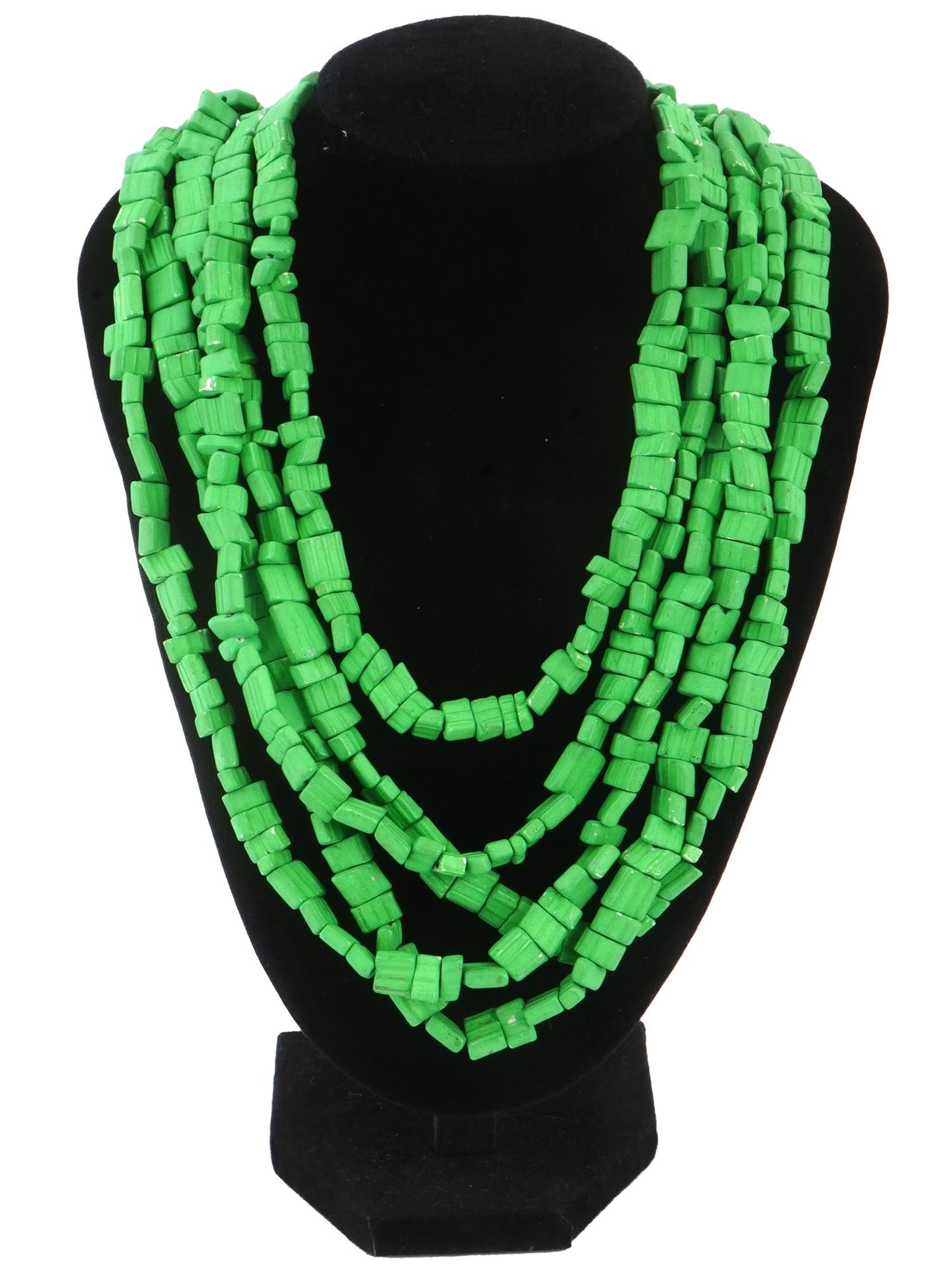 Southwestern Native American Carved Gaspeite Necklace Auction