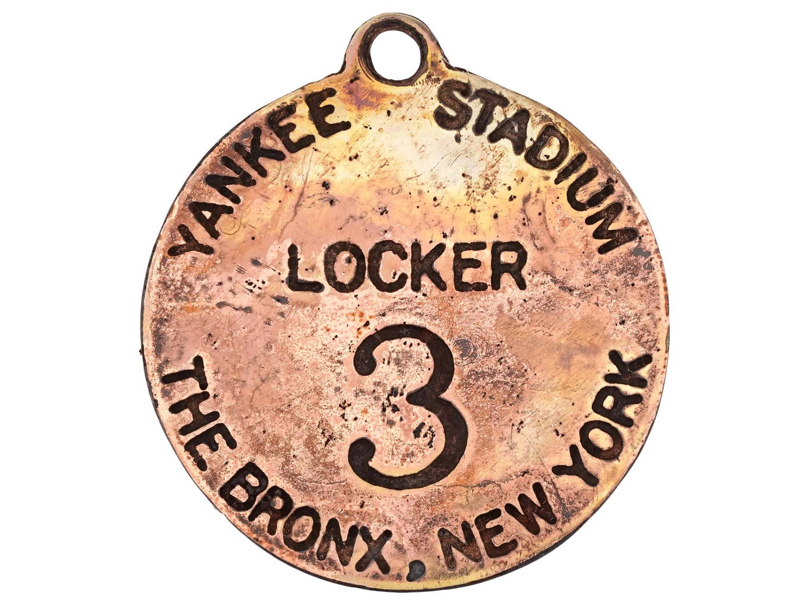 Rare Babe Ruth Baseball Yankee Stadium Locker Tag - Apr 20, 2024 ...